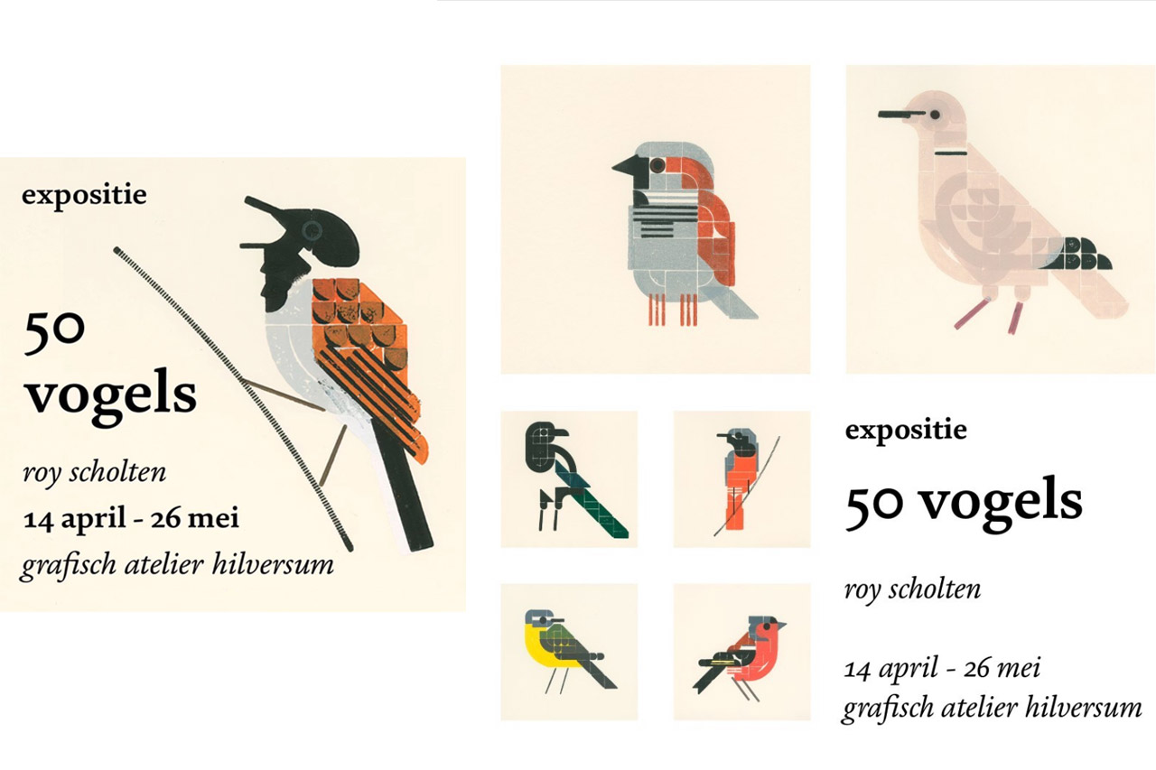 Expositie 50 vogels - Hilversum100
